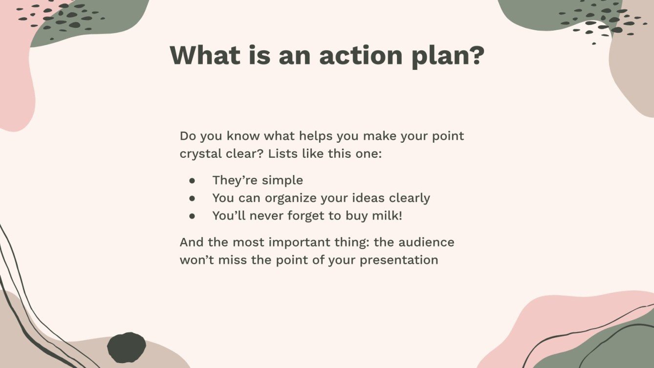 Students' Success Action Plan | Google Slides & PowerPoint