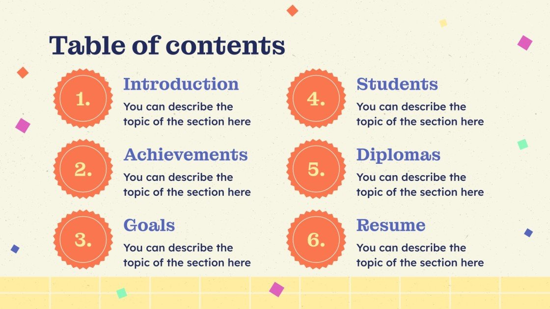 Achievements Summary of School Year | Google Slides & PPT