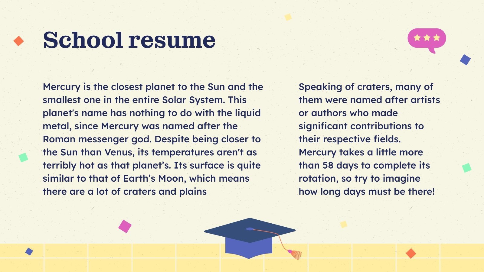 Achievements Summary of School Year | Google Slides & PPT