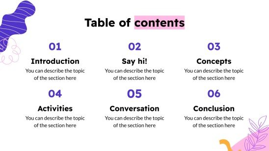 Group Introduction Class for Middle School | Google Slides