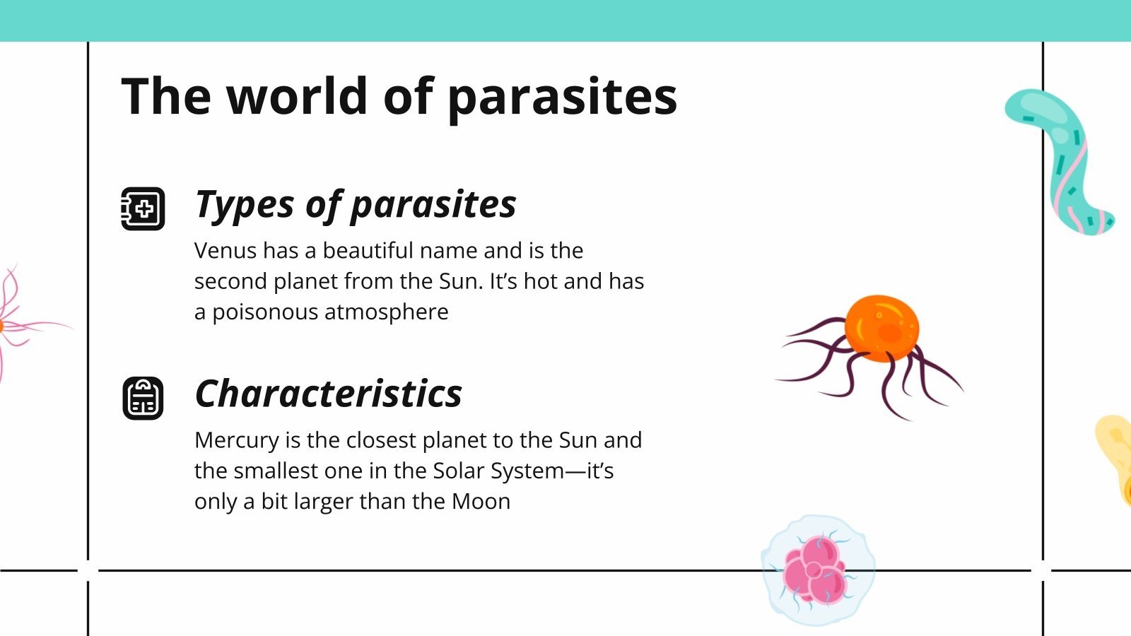 Diplôme en santé pour l'université : Parasitologie