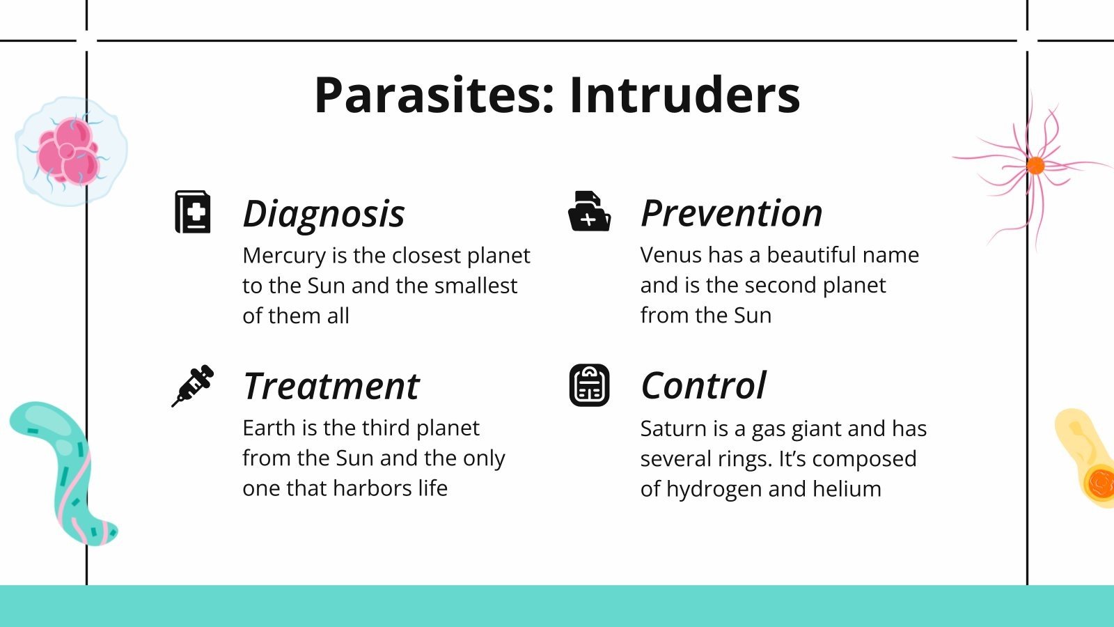 Diplôme en santé pour l'université : Parasitologie