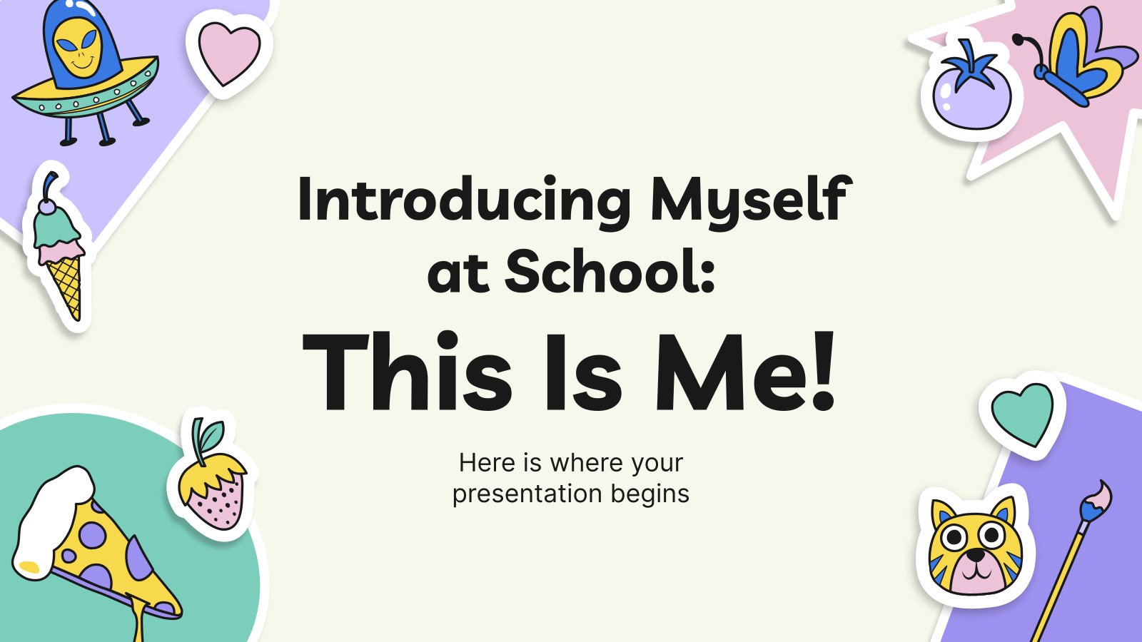 Presentation About Yourself Examples