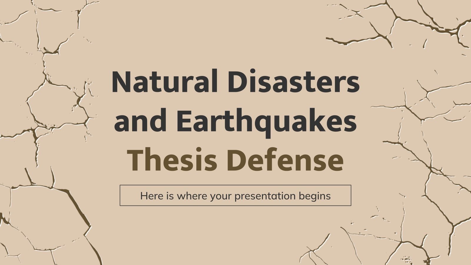 Free Google Slides & PowerPoint Templates about Earthquakes