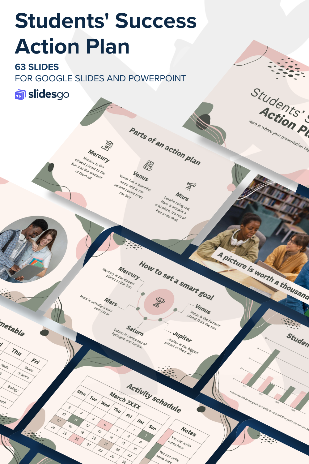 Students' Success Action Plan | Google Slides & PowerPoint