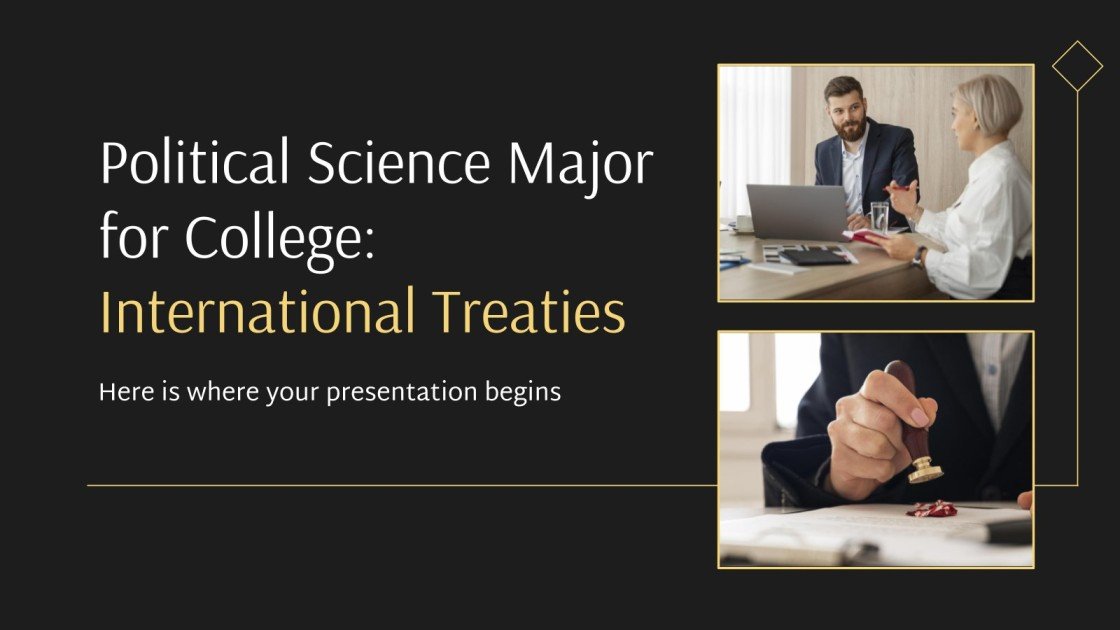 Political Science related templates for Google Slides and PPT