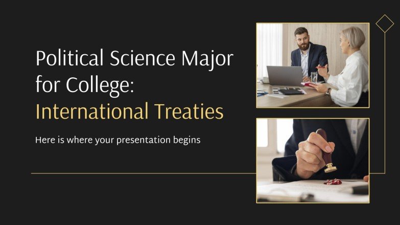 Political Science related templates for Google Slides and PPT