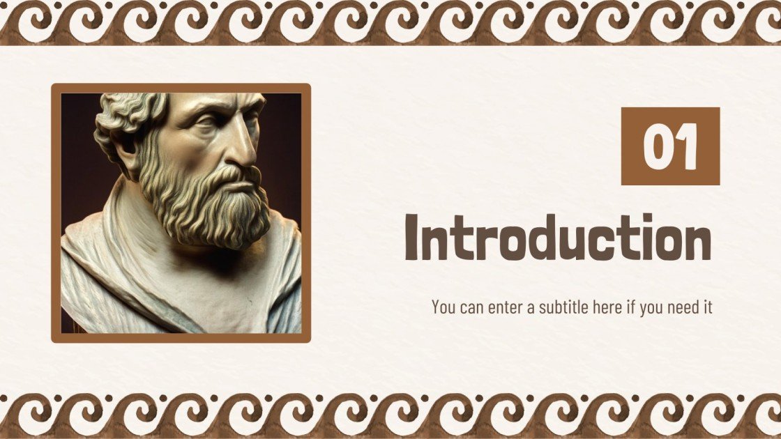 Greek Philosophers: Epicurus | Google Slides and PowerPoint
