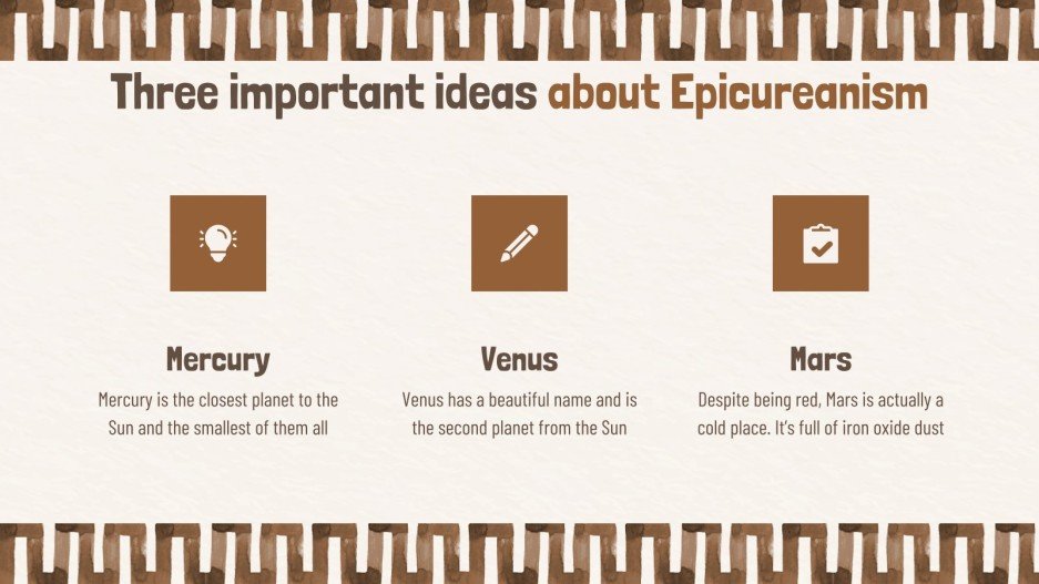 Greek Philosophers: Epicurus | Google Slides and PowerPoint