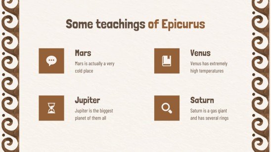 Filósofos gregos: Epicuro | Google Slides e PowerPoint