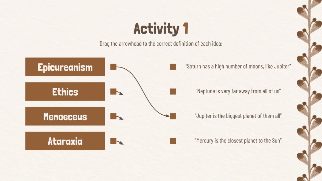 Greek Philosophers: Epicurus | Google Slides and PowerPoint