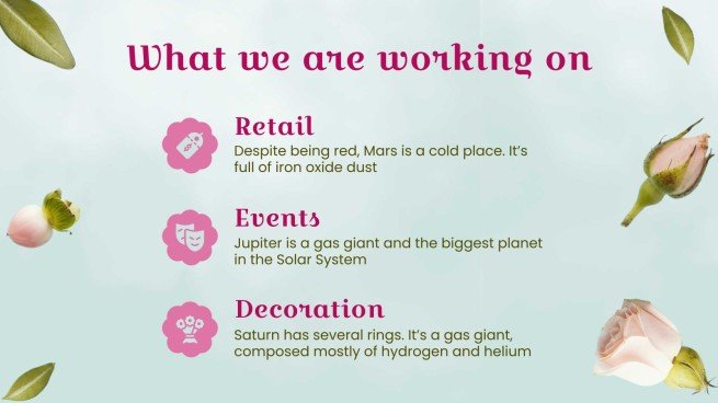 Online Flowershop Project Proposal | Google Slides & PPT