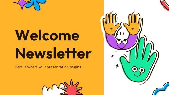 Welcome Newsletter | Google Slides & PowerPoint