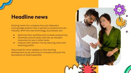 Welcome Newsletter | Google Slides & PowerPoint