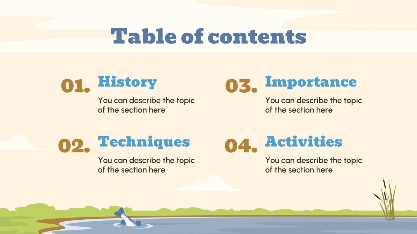All About Go Fishing Day | Google Slides & PPT