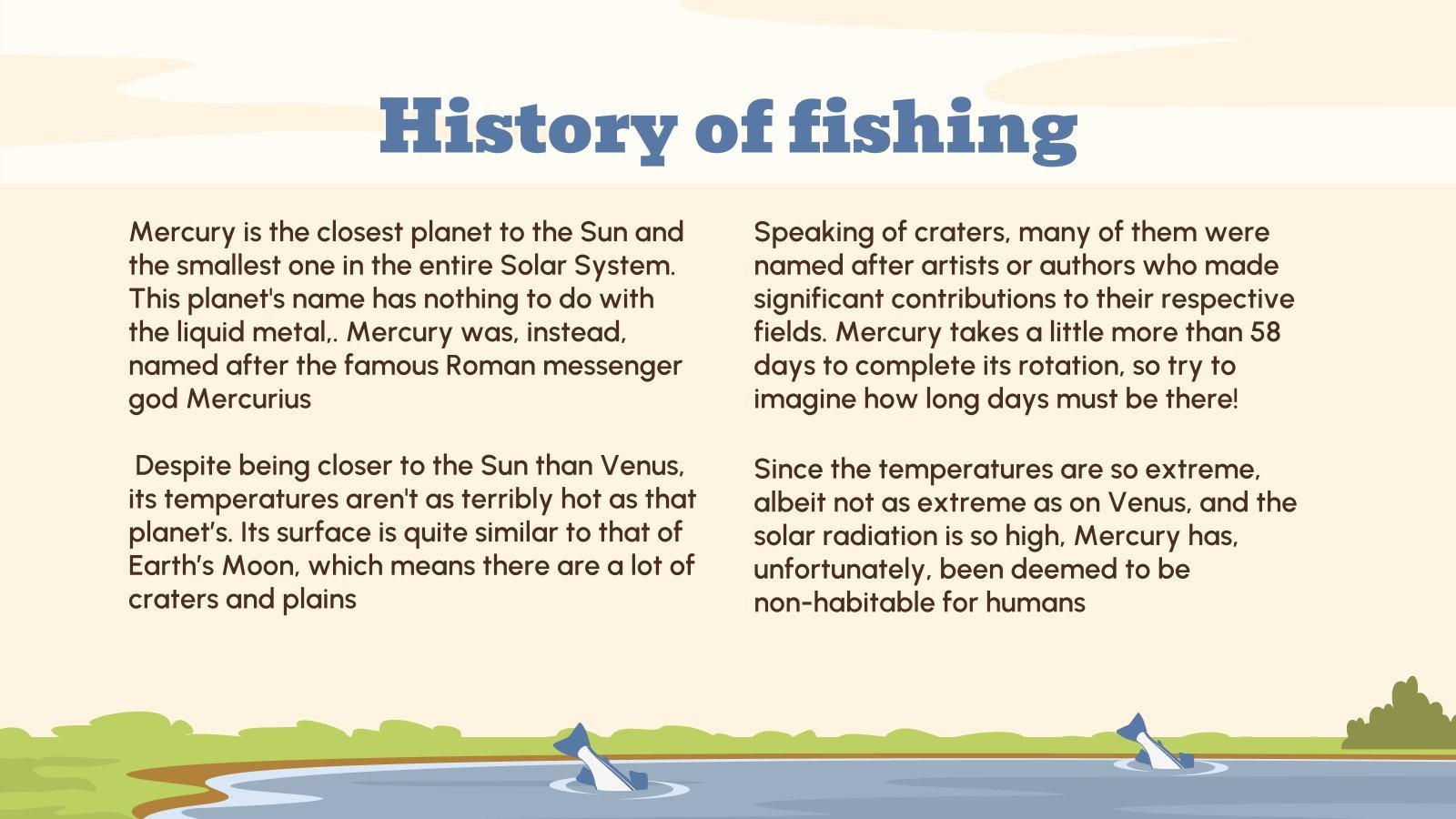 All About Go Fishing Day | Google Slides & PPT