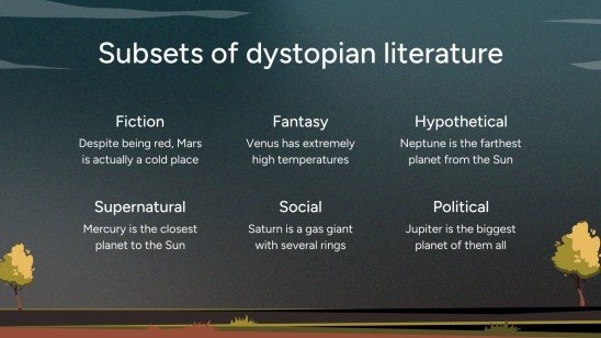 Language Arts Subject for High School: Dystopian Literature