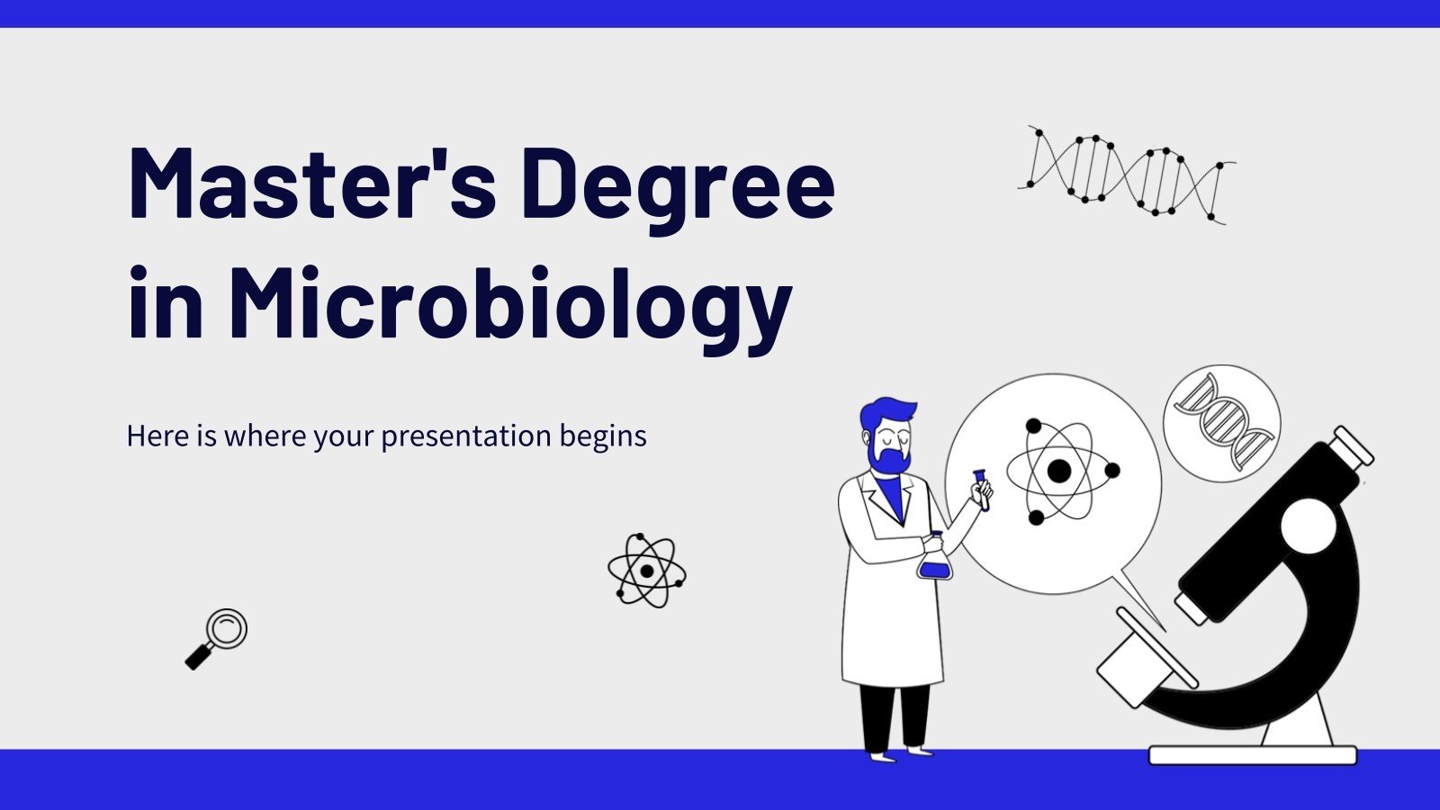 Plantillas gratuitas sobre ADN para Google Slides y PowerPoint