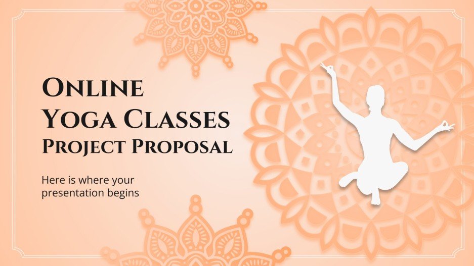 Online Yoga Classes Project Proposal | Google Slides & PPT