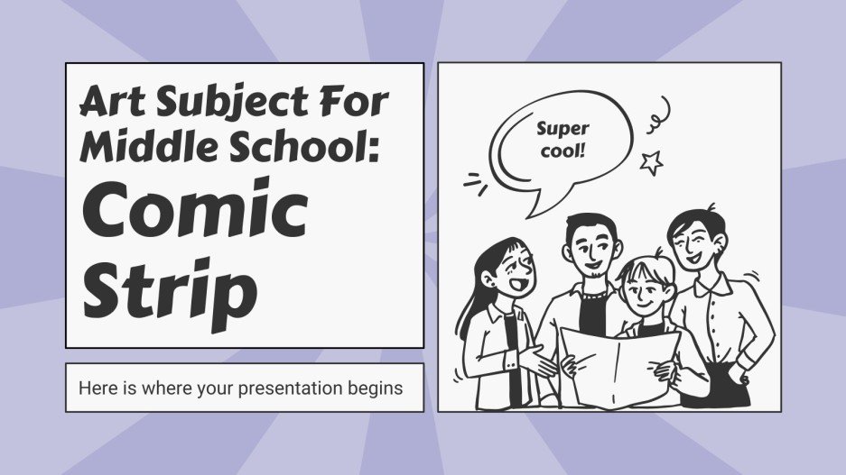 Free Google Slides & PPT templates related to Comic Books