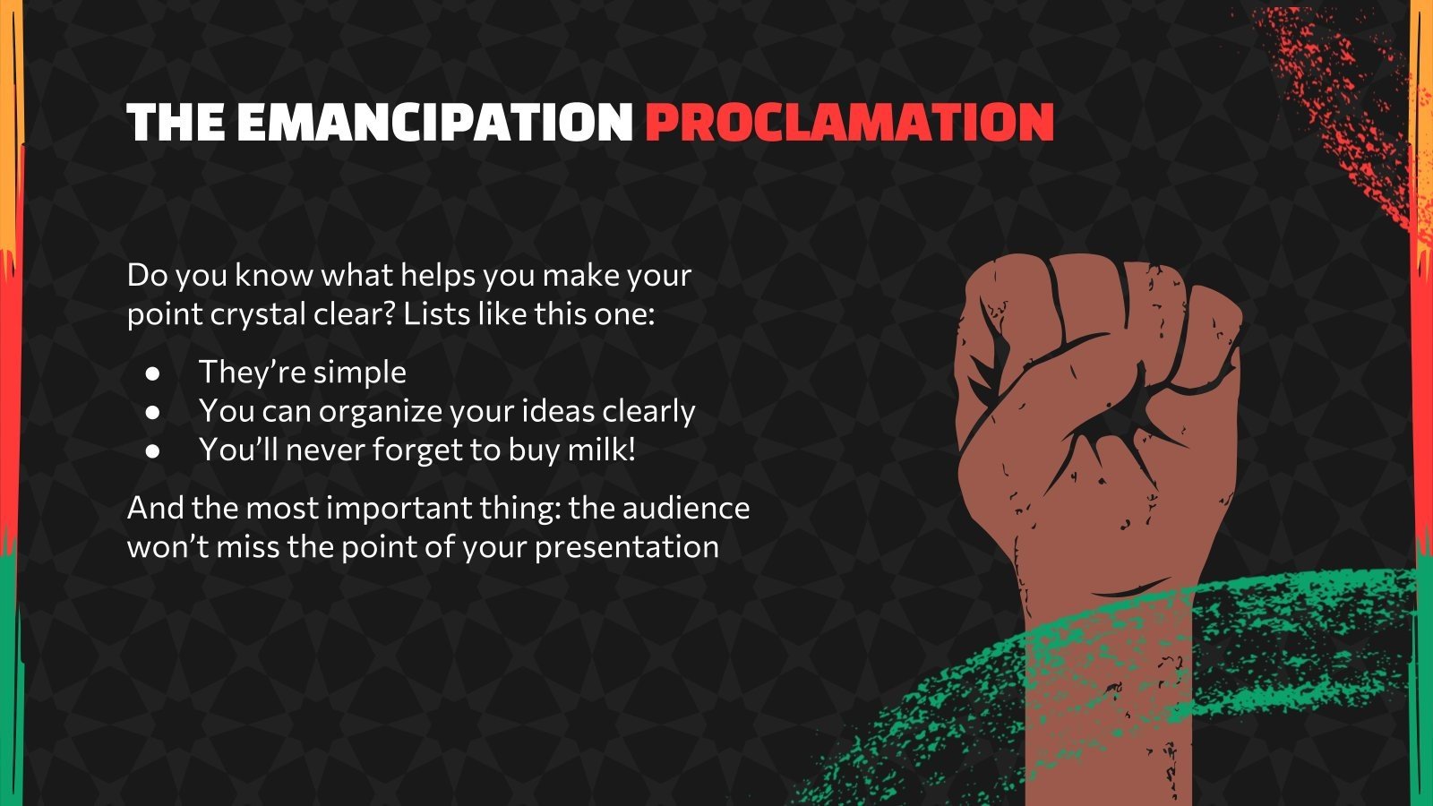 Happy Juneteenth Freedom Day | Google Slides & PowerPoint