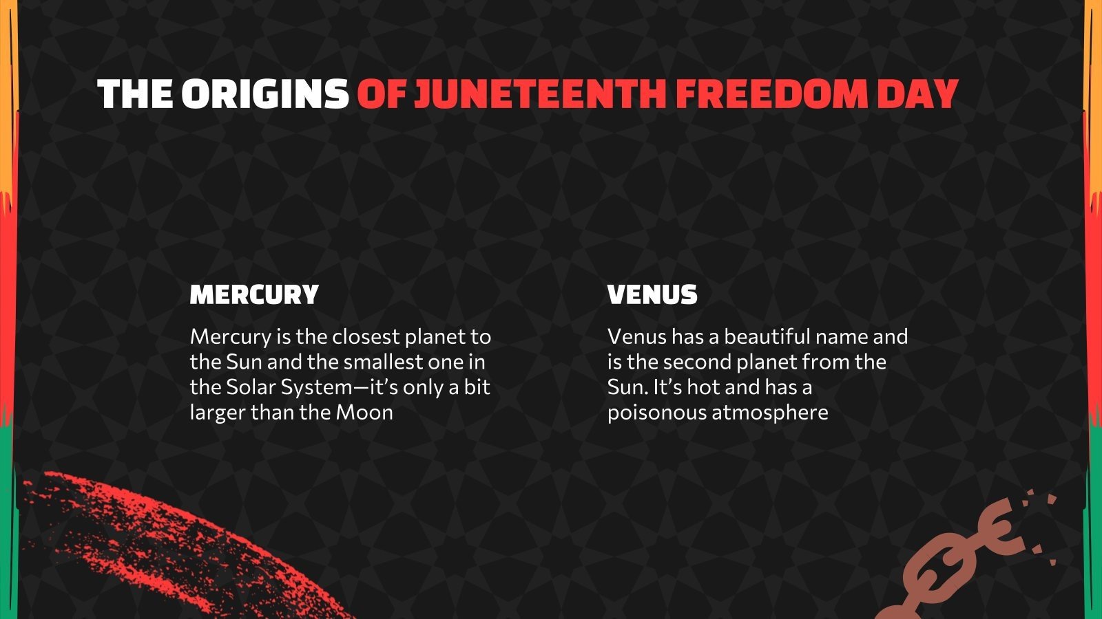 Happy Juneteenth Freedom Day | Google Slides & PowerPoint