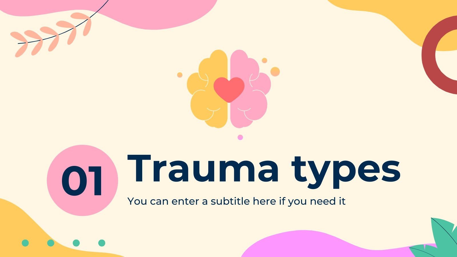 Psychology Major for College: Trauma Classification