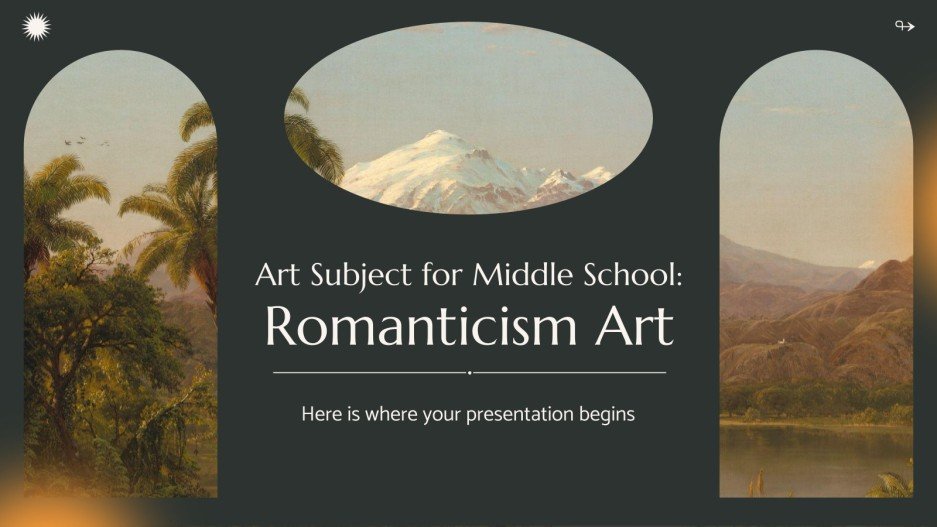 Art Subject for Middle School: Romanticism Art
