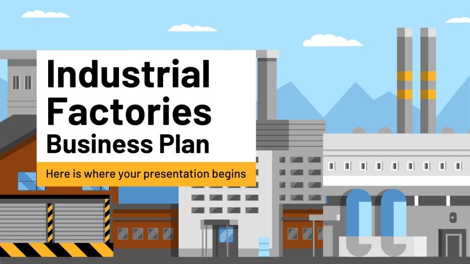 Industrial Factories Business Plan | Google Slides & PPT