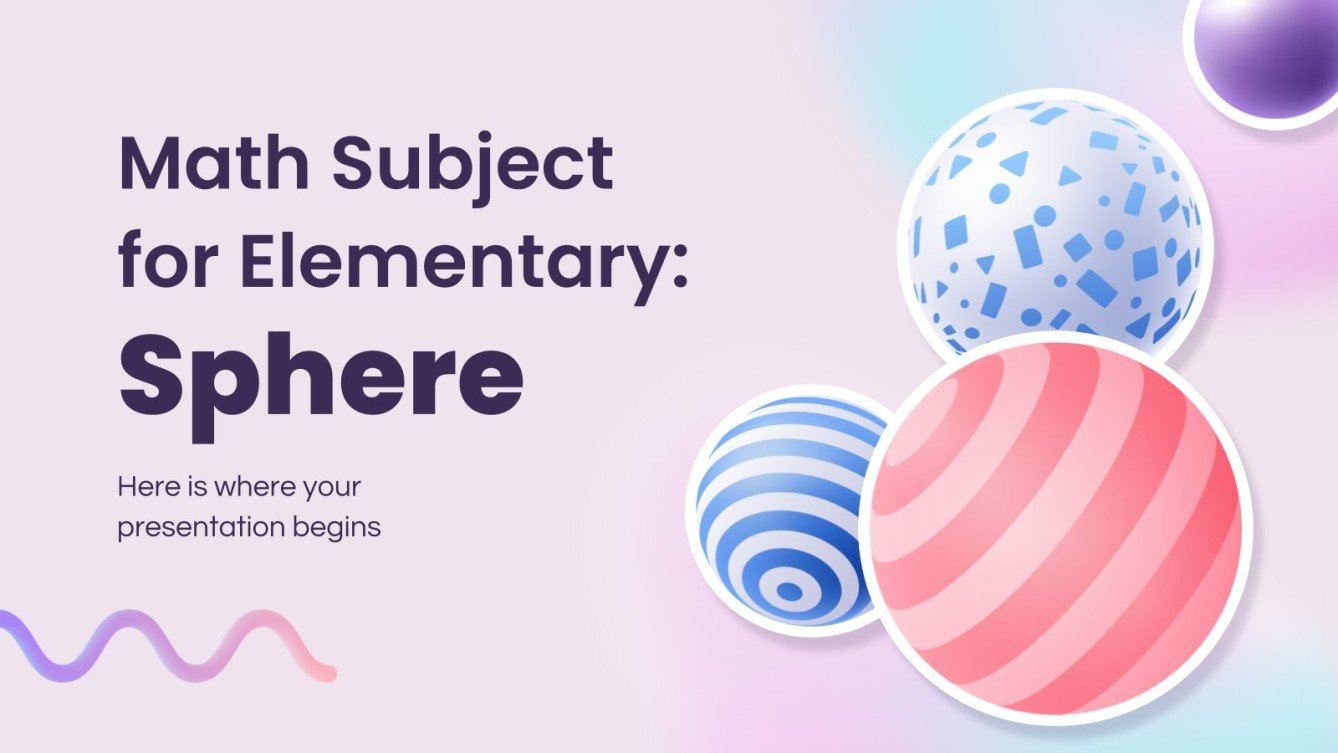 Math Subject for Elementary: Sphere | Google Slides & PPT