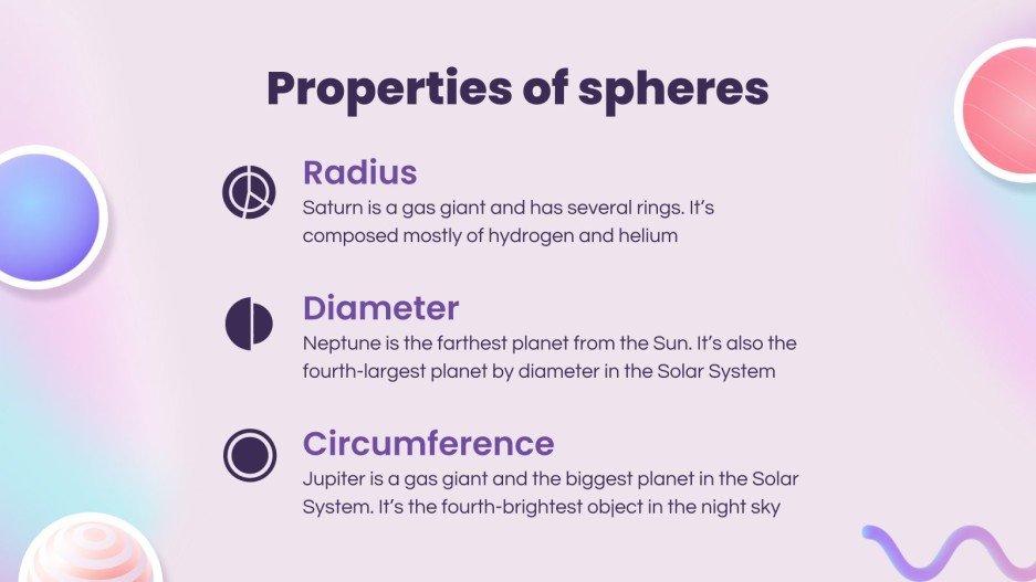 Math Subject for Elementary: Sphere | Google Slides & PPT