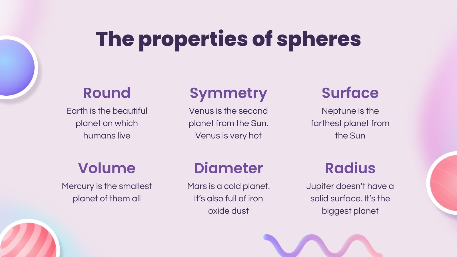 Math Subject for Elementary: Sphere | Google Slides & PPT