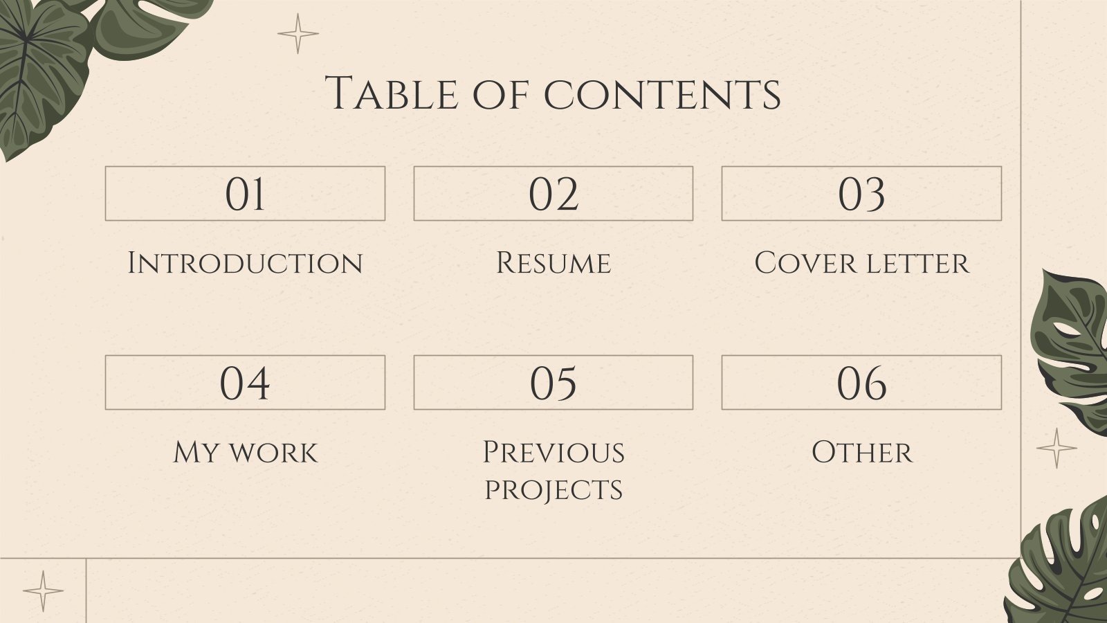 Neoclassical Aesthetics Portfolio | Google Slides and PPT
