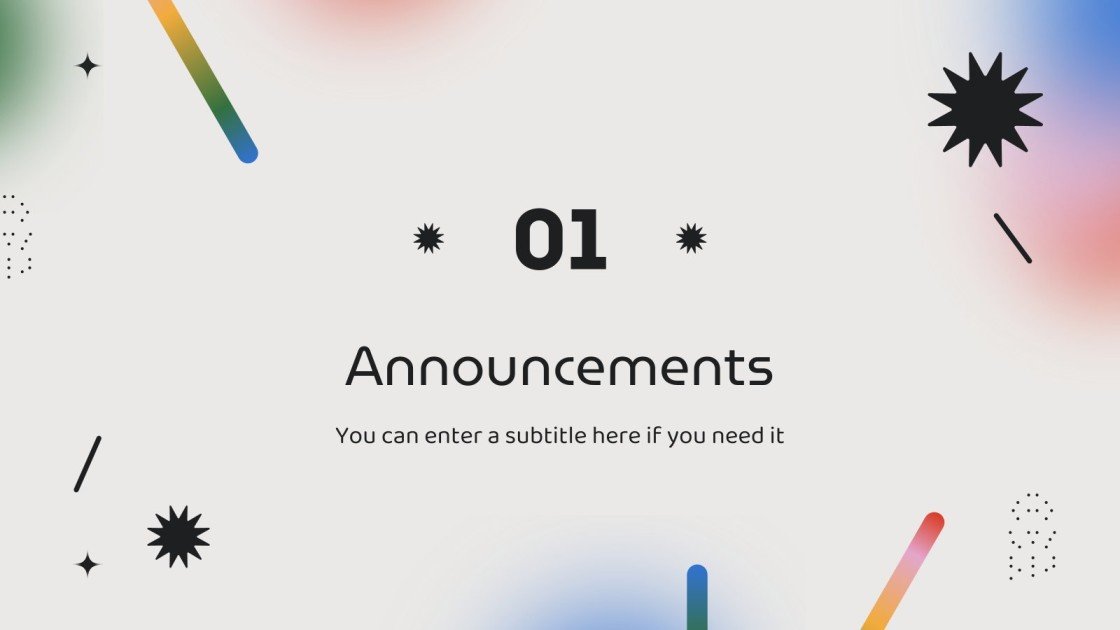 Contemporary Art Museum Newsletter | Google Slides & PPT