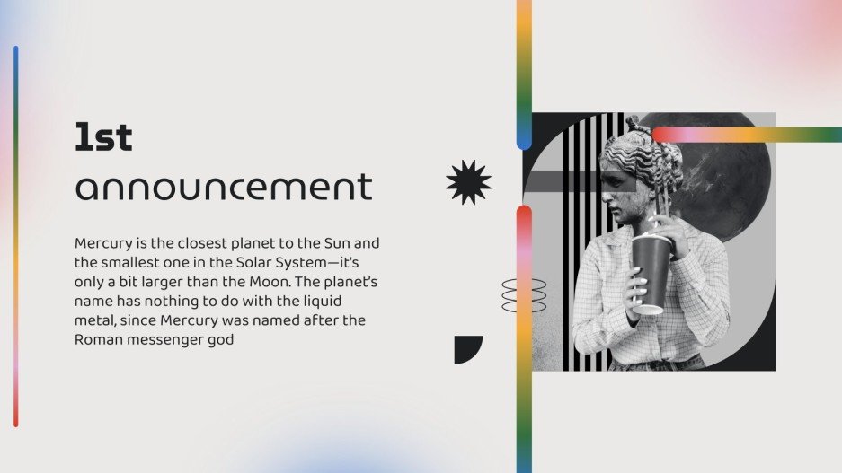 Contemporary Art Museum Newsletter | Google Slides & PPT