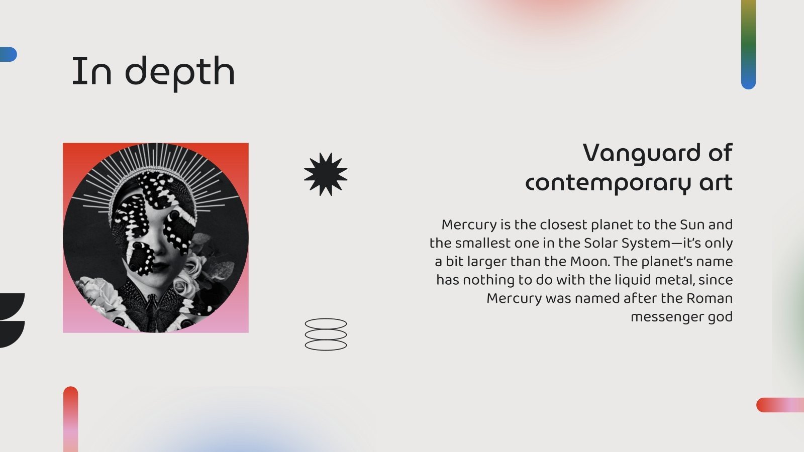 Contemporary Art Museum Newsletter | Google Slides & PPT