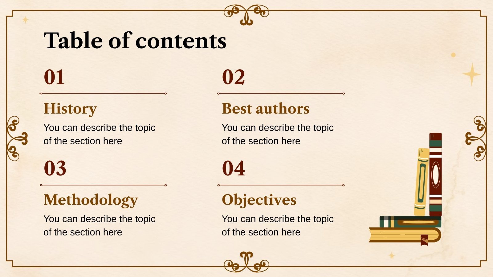 Vintage American Literature Lesson | Google Slides & PPT