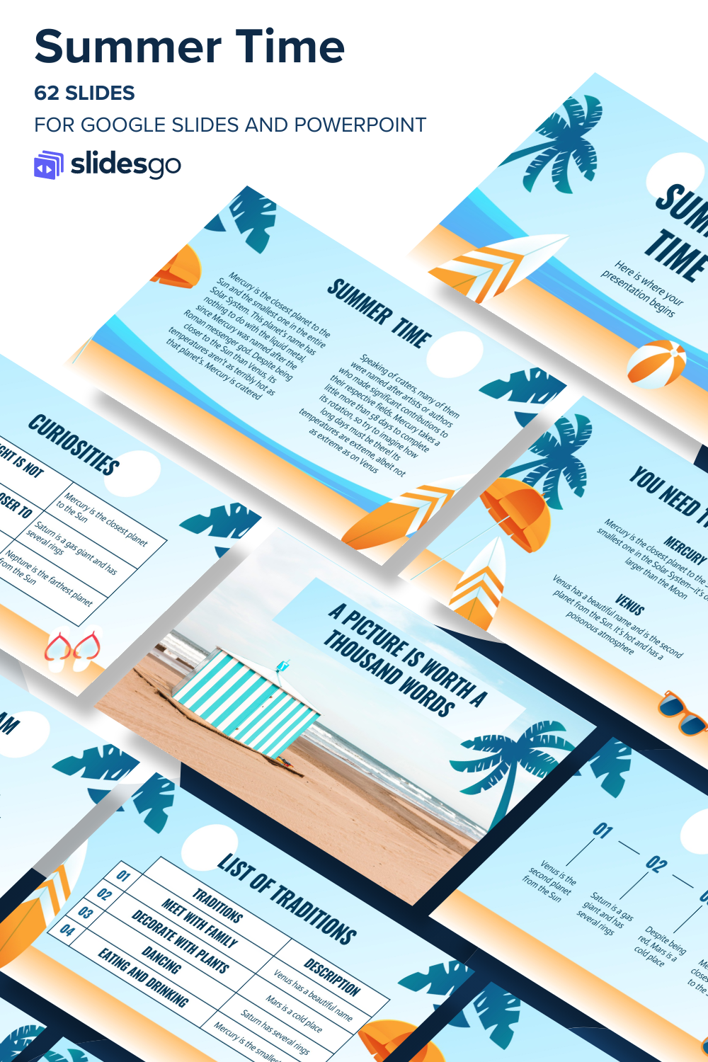 Summer Time | Google Slides & PowerPoint