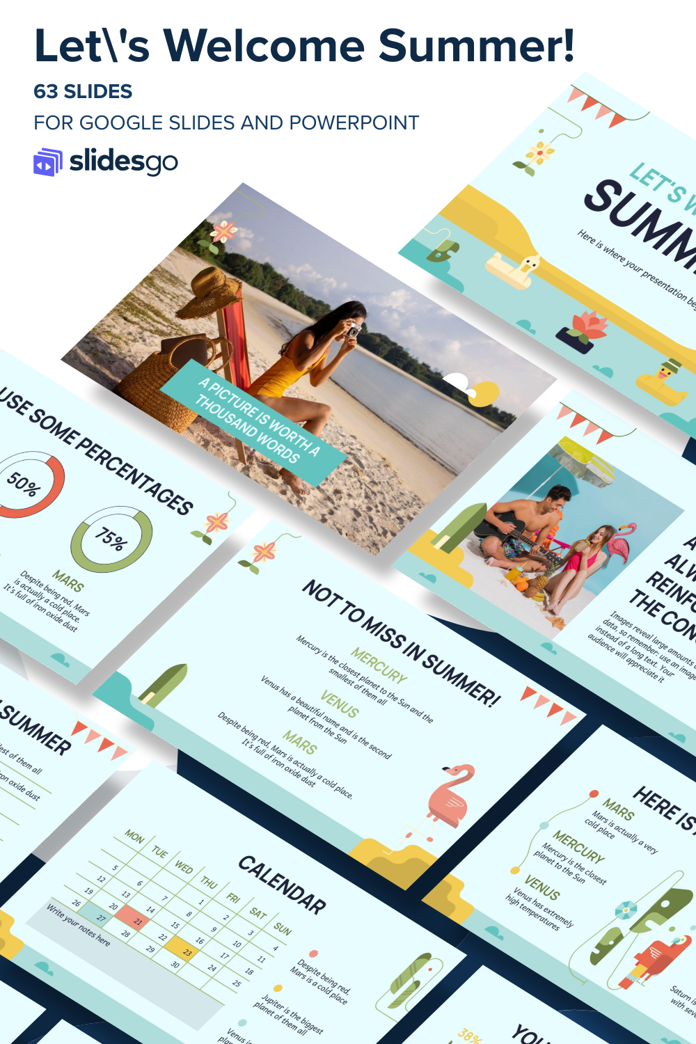 Let's Welcome Summer! | Google Slides & PowerPoint