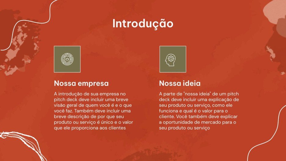 Abstract Terracotta Pitch Deck | Google Slides & PowerPoint