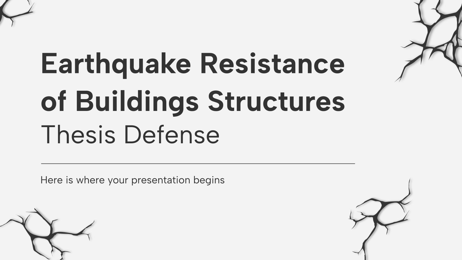 Free Google Slides & PowerPoint Templates about Earthquakes