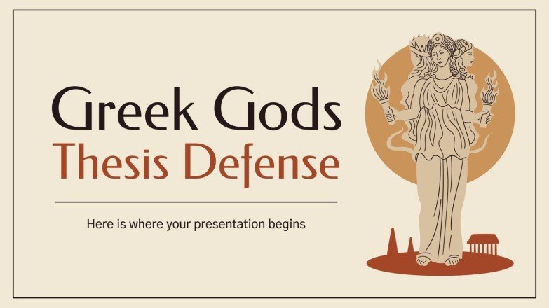 Free templates for Google Slides and PPT about mythology