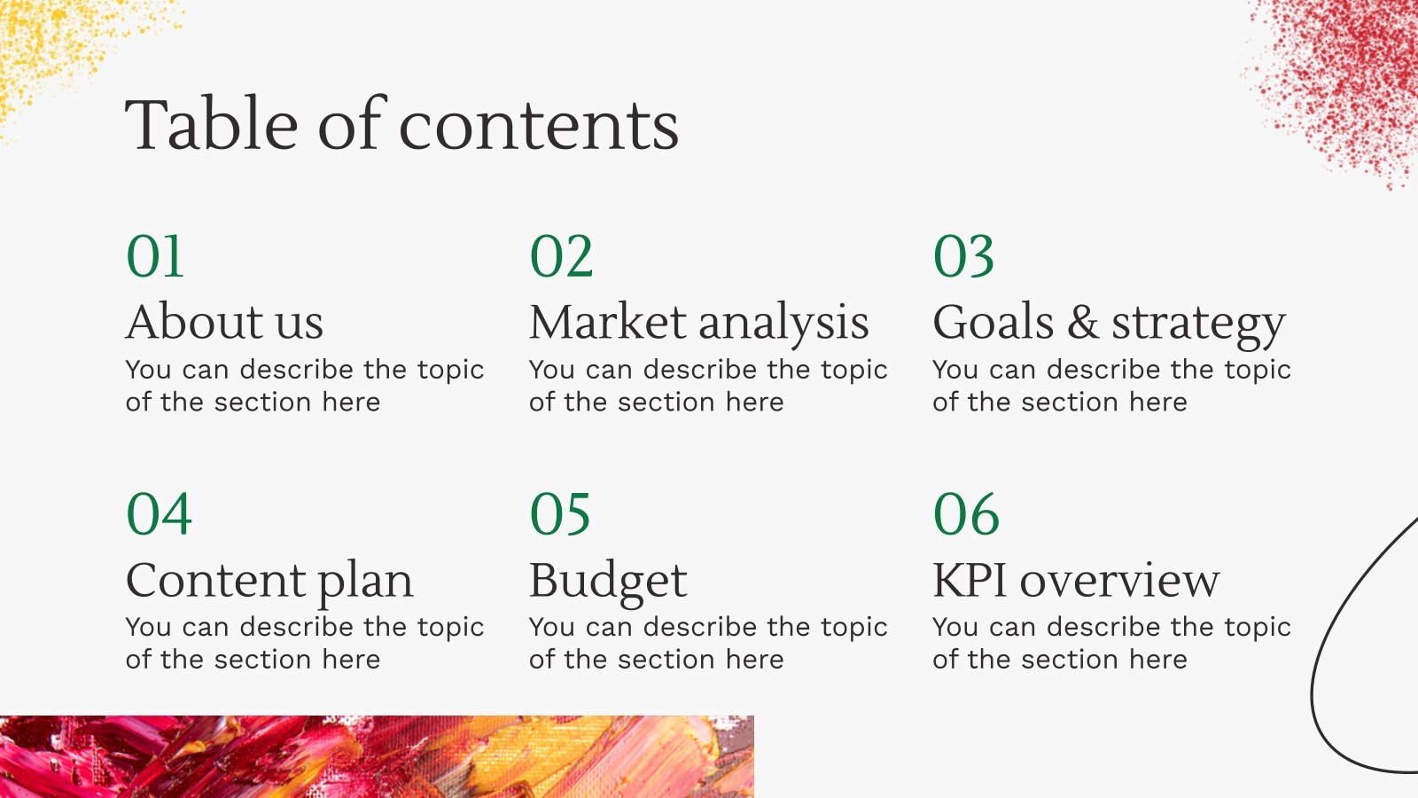 Art Museum Social Media Strategy | Google Slides & PPT