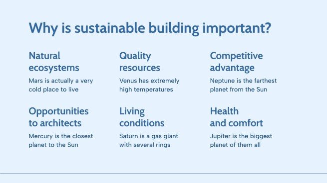 Grado en Arquitecture: diseño de edificios sostenibles