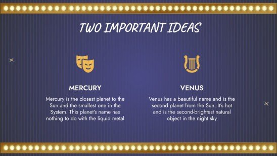 Musical Theater Play Minitheme | Google Slides & PowerPoint