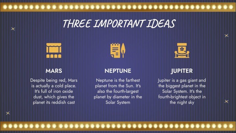 Musical Theater Play Minitheme | Google Slides & PowerPoint