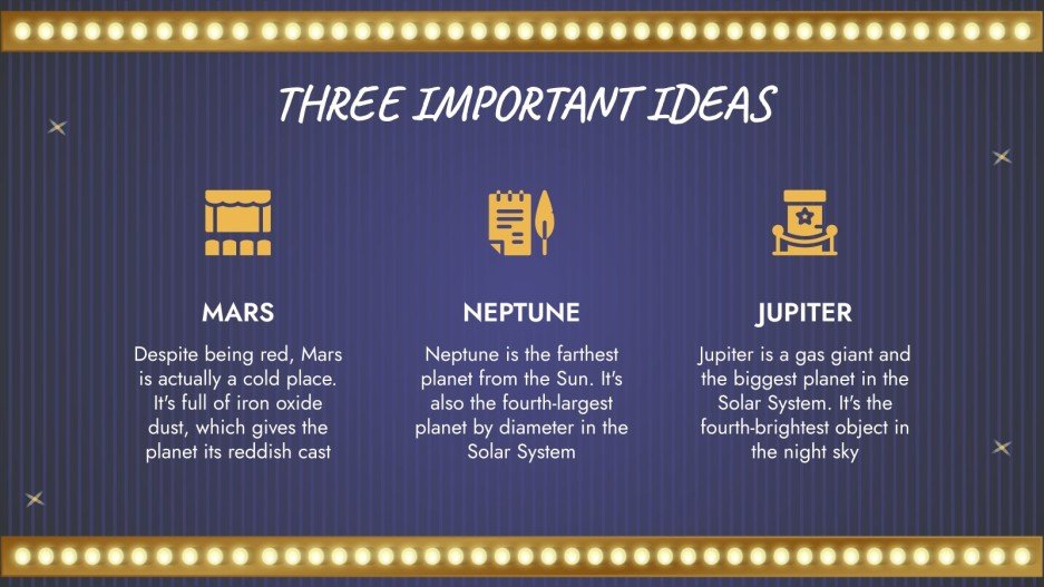 Musical Theater Play Minitheme | Google Slides & PowerPoint