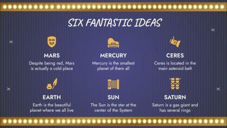 Musical Theater Play Minitheme | Google Slides & PowerPoint