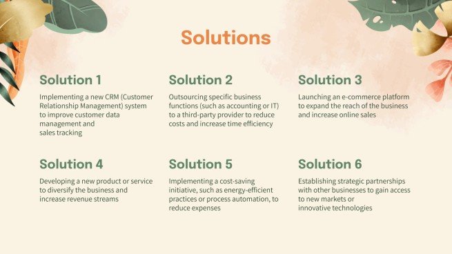 Environmental Conservation Project Proposal | Google Slides