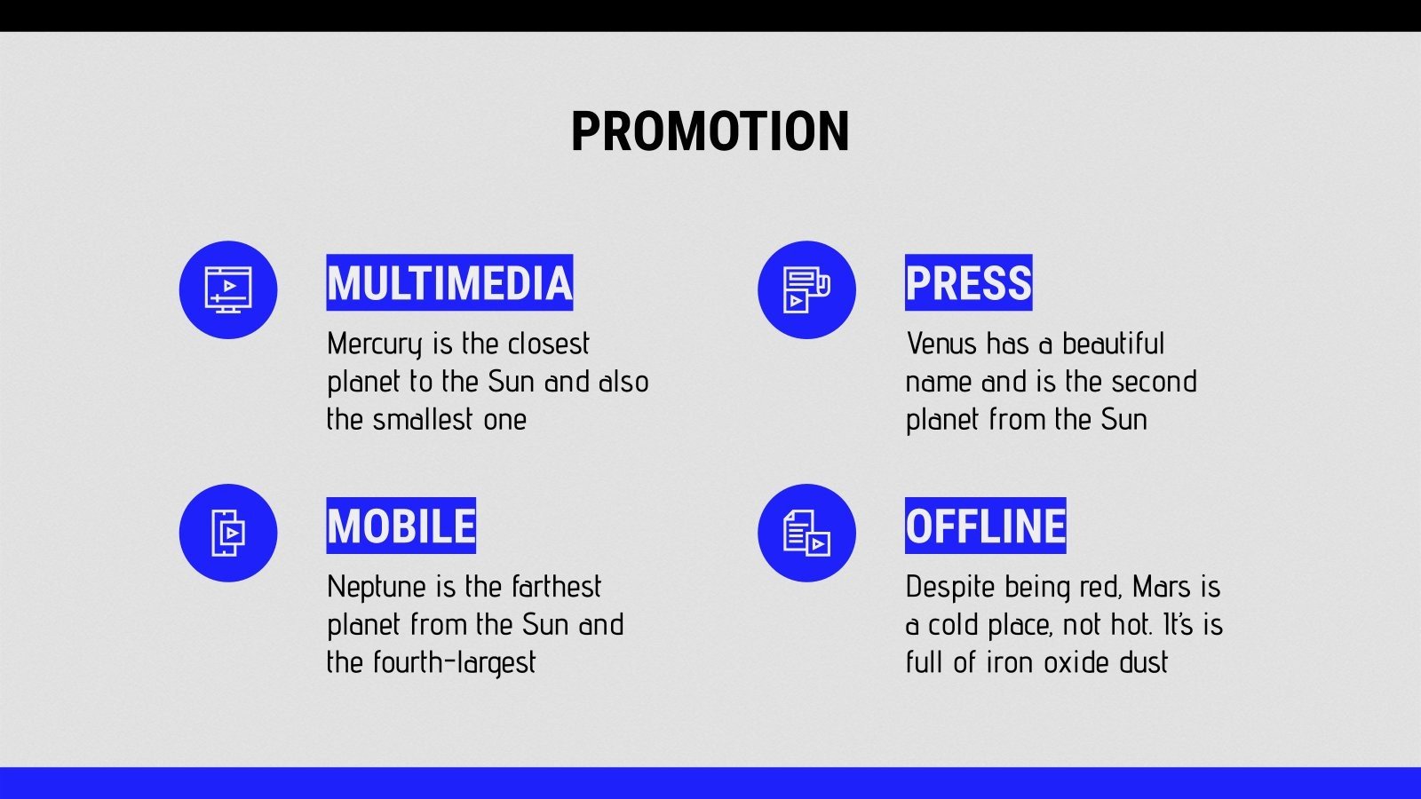 Maximo Campaign | Template for Google Slides & PowerPoint